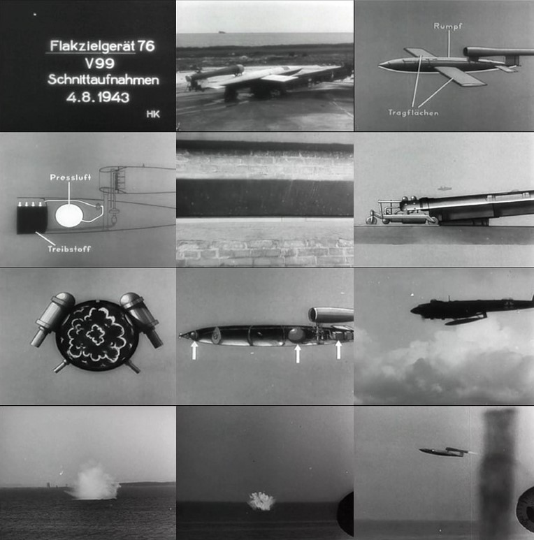 ERPROBUNGSSTELLE DER LUFTWAFFE PEENEMUNDE WEST FZG 76 FI 103 1943/44 ...